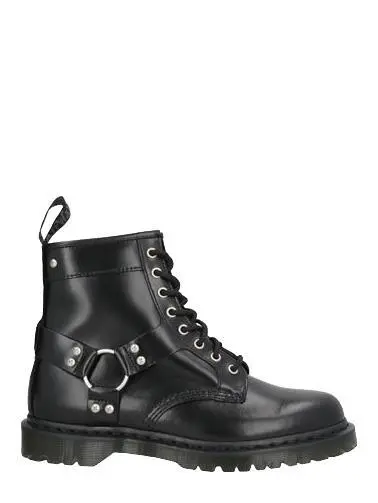 Dr. Martens 1460 Harness Aniline Leather Ankle Boots - Black
