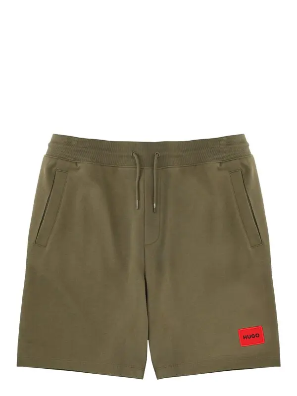 Hugo Shorts With Logo - Green