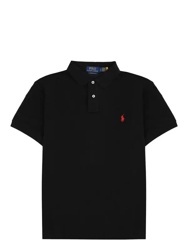 Polo Ralph Lauren Polo With Logo - Black