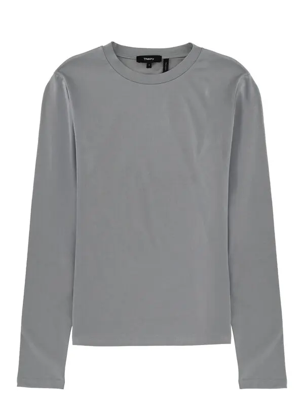 Theory Long Sleeve T-shirt - Grey