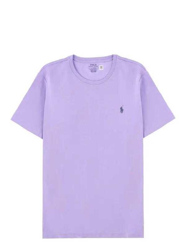Polo Ralph Lauren T-shirt With Logo - Lilac
