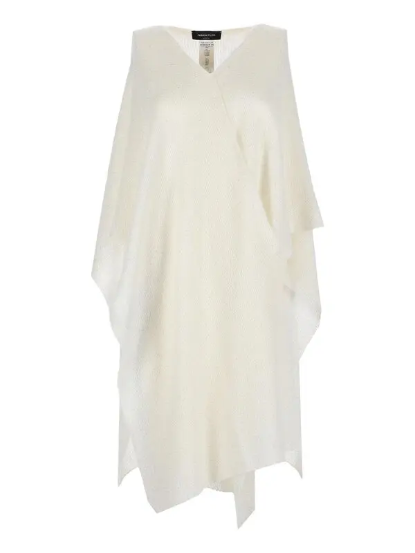 Fabiana Filippi Sequined Cape - Ivory