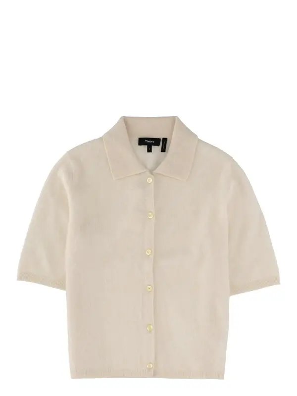 Theory Cashmere Shirt - Ivory