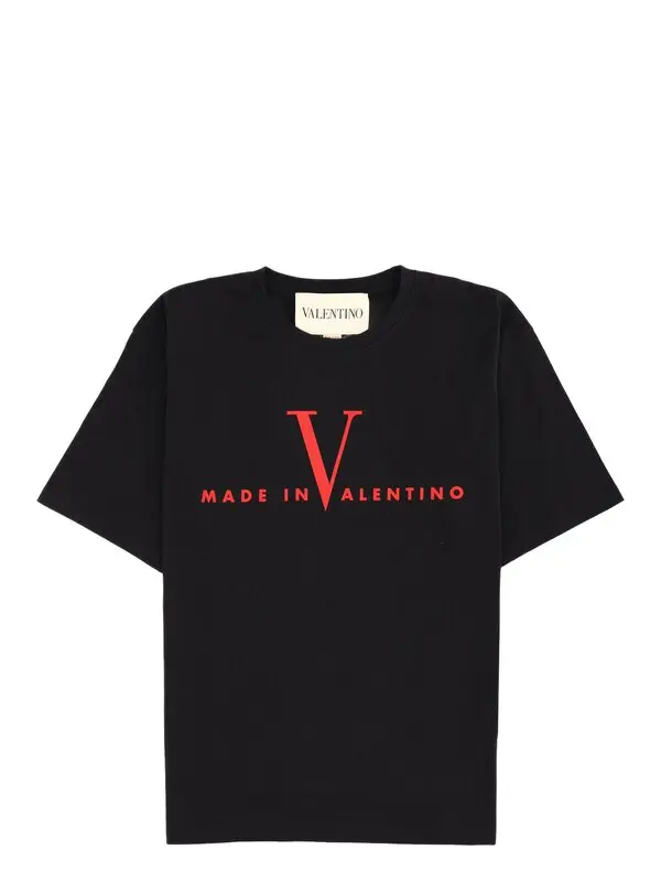 Valentino Garavani Made In " T-shirt - Black