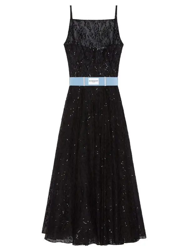 Givenchy Lace Evening Dress - Black