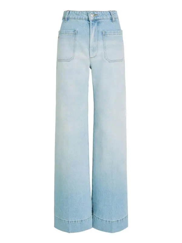 Victoria Beckham Alina Flared-leg Jeans - Denim