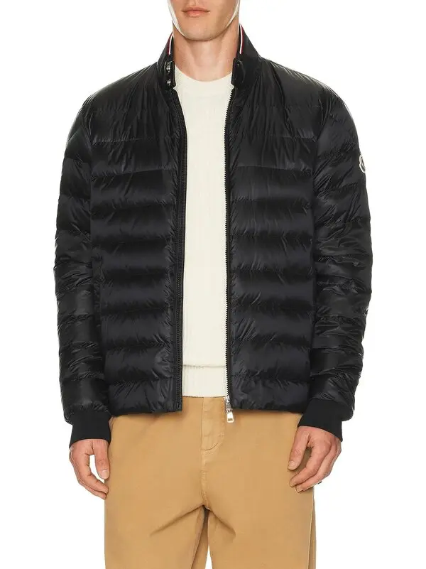 Moncler Rigel Biker Jacket - Black