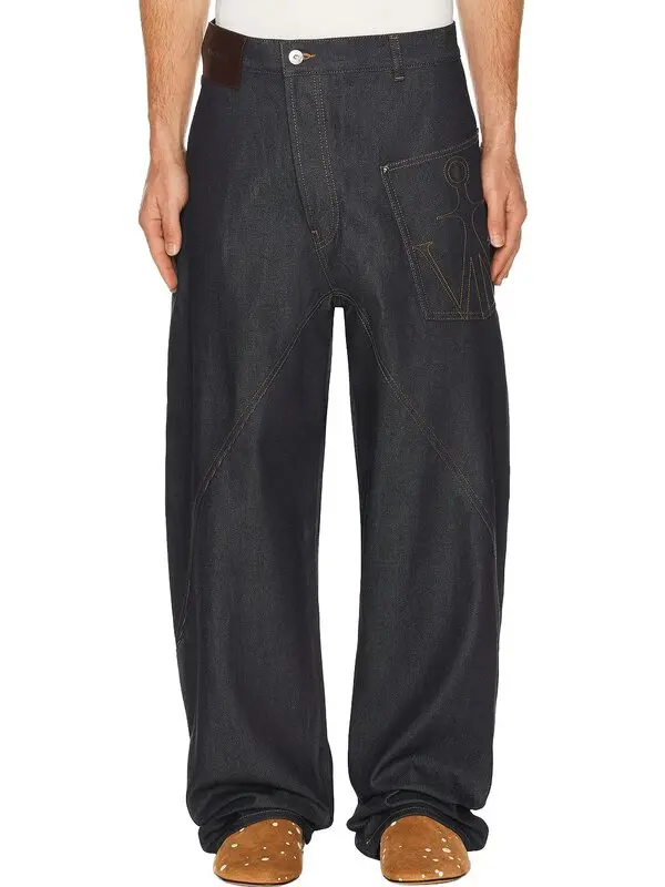 JW Anderson Twisted Workwear Jeans - Indigo