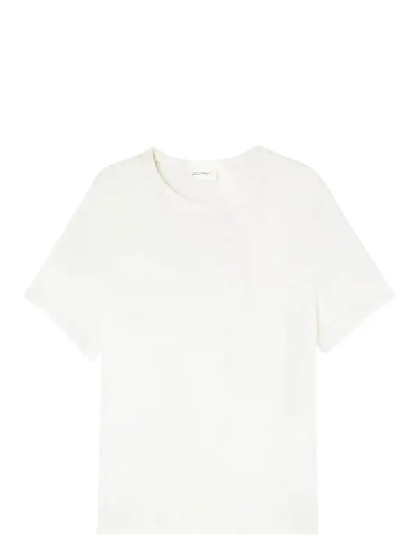 American Vintage Fakobay Round-neck T-shirt - Neutrals