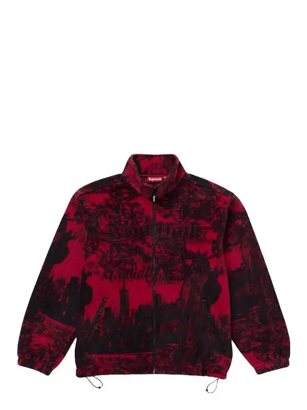 Supreme Fleece Jacket - Red