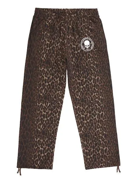 Supreme Number Ine Drawstring Sweatpant - Leopard