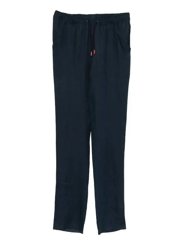 Kiton Drawstring Waist Pants - Blue