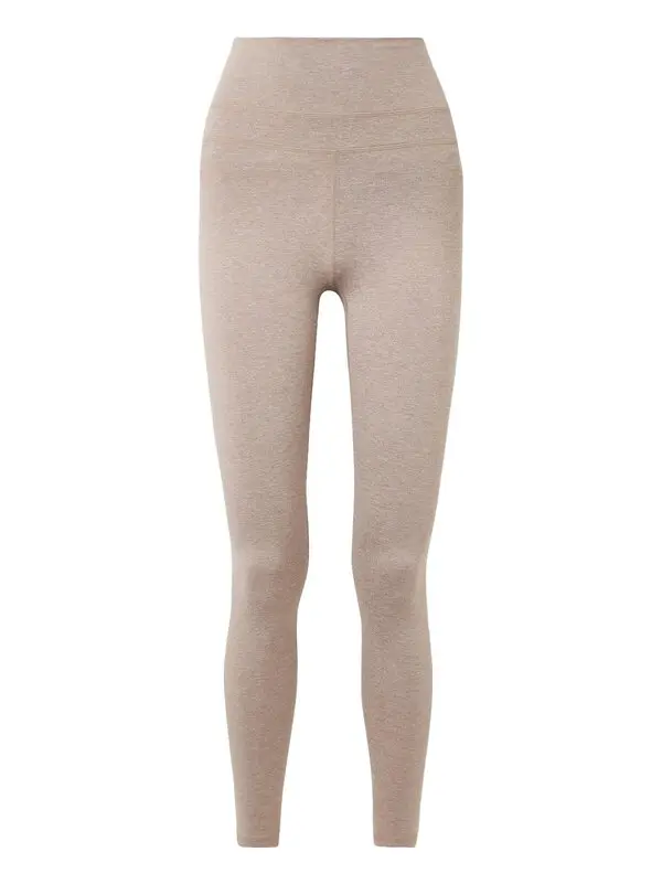 Varley Always Warm Stretch-jersey Leggings - Neutrals