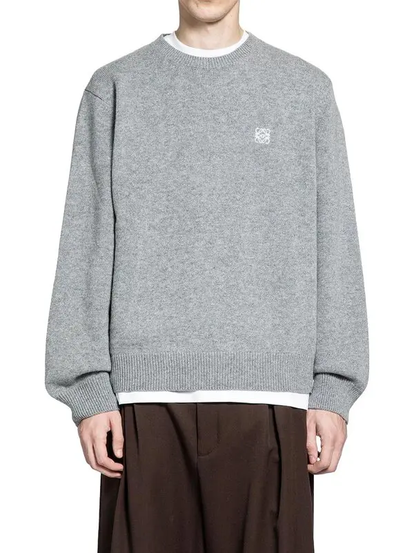 Loewe Pullover Knitwear - Grey