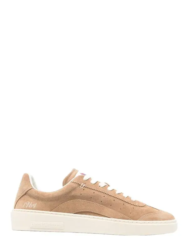 Dsquared2 Rider Leather Sneakers - Brown