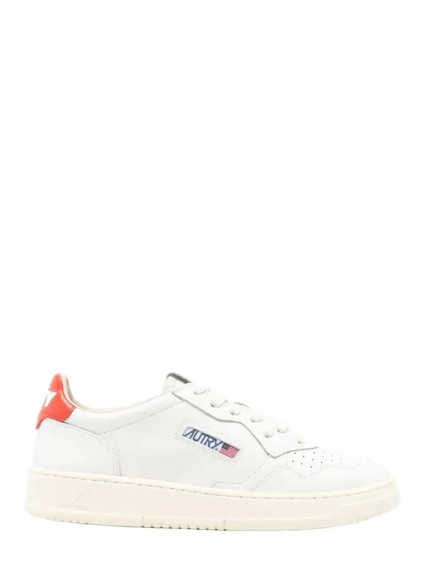 AUTRY Medalist Perforated Sneakers - White