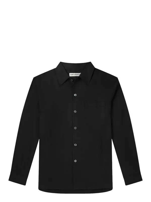 Our Legacy Every Lyocell Shirt - Black
