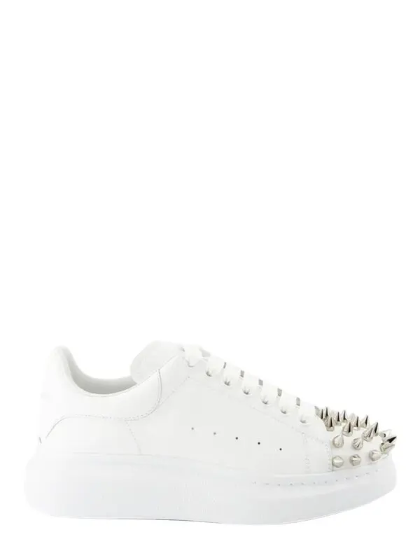 Alexander McQueen Oversized Sneakers - White/silver