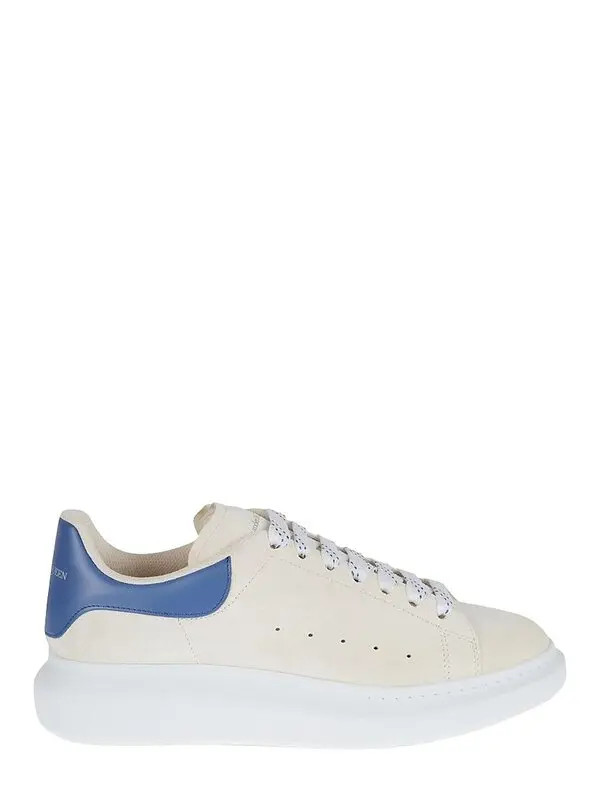Alexander McQueen Oversized Sneakers - Vanilla/blue