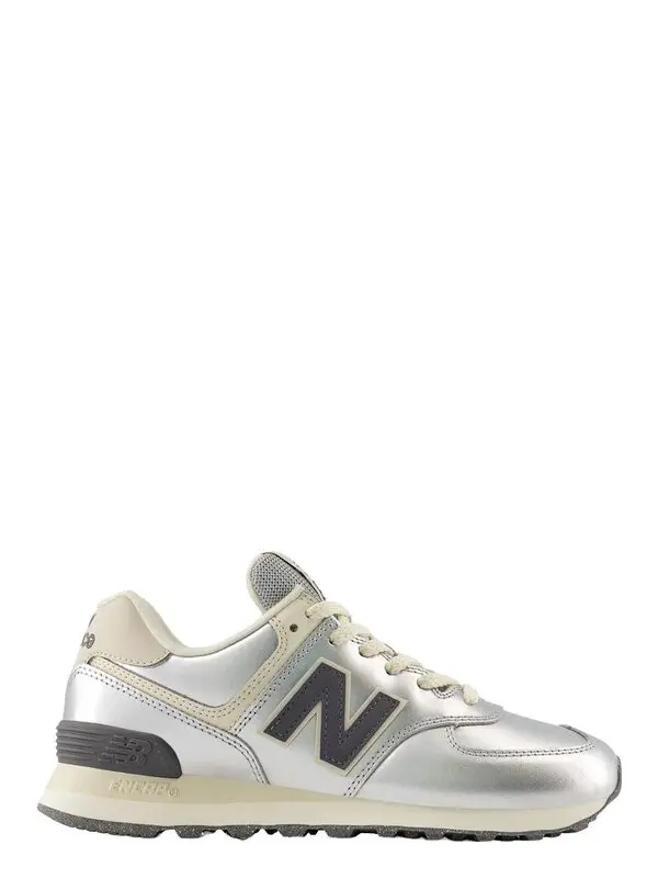 NEW BALANCE 574 - Metallic Silver/artic Grey