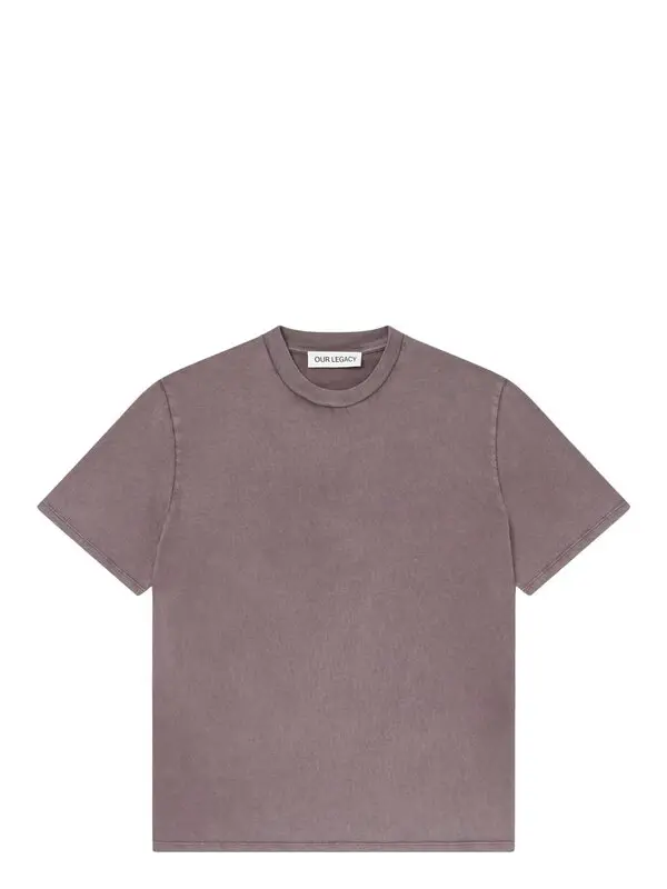 Our Legacy Box Cotton-jersey T-shirt - Brown