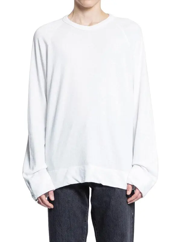 JAMES PERSE Vintage French Terry Sweatshirt - White