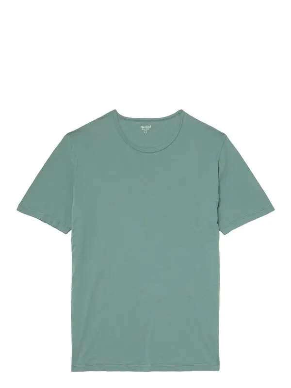 Hartford Cotton-jersey T-shirt - Green