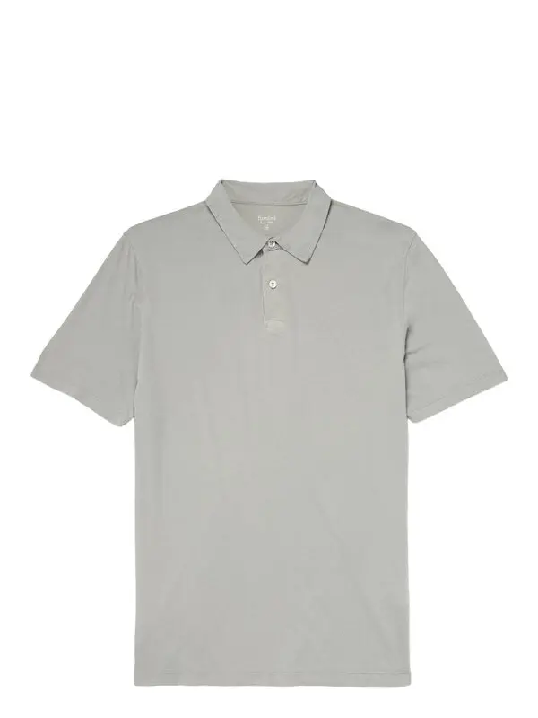 Hartford Cotton-jersey Polo Shirt - Green