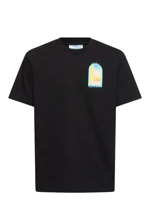 Casablanca L'arche Classic Tee - Black