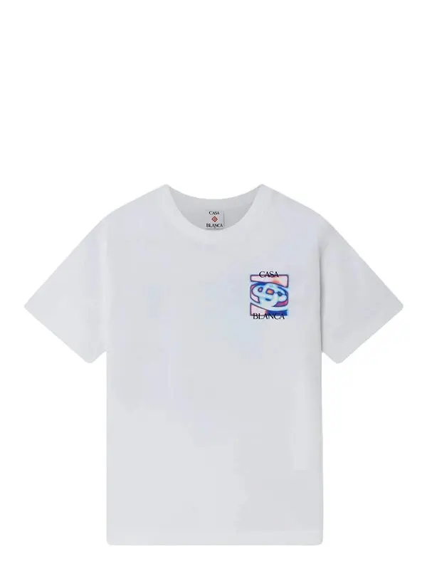 Casablanca Heat Map Classic Tee - White