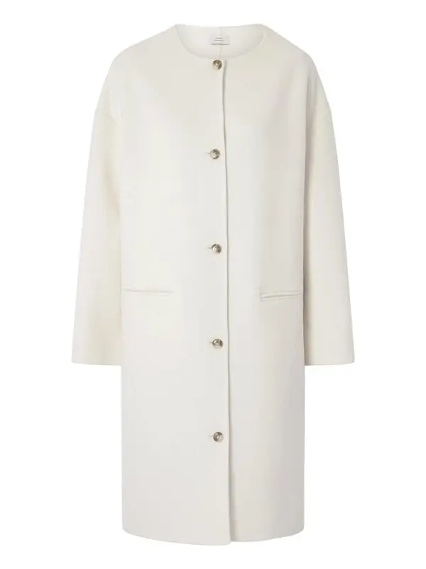 Loulou De Saison Kerry Wool And Cashmere-blend Coat - Ivory