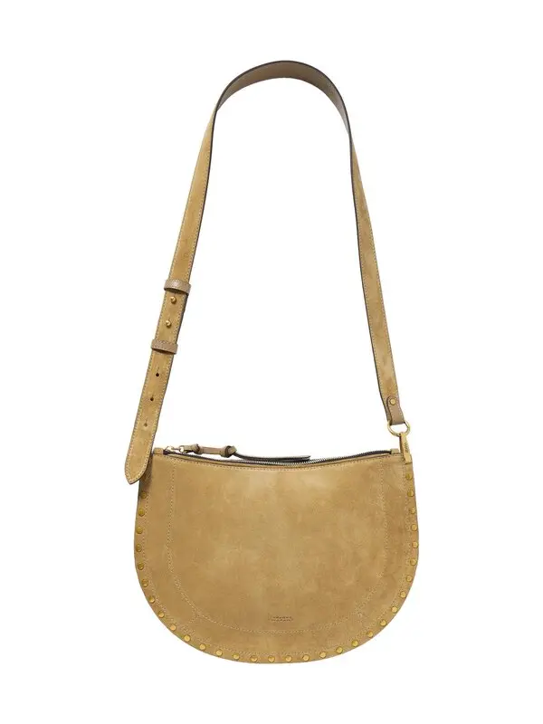 Isabel Marant Oskan Soft Suede Shoulder Bag - Brown