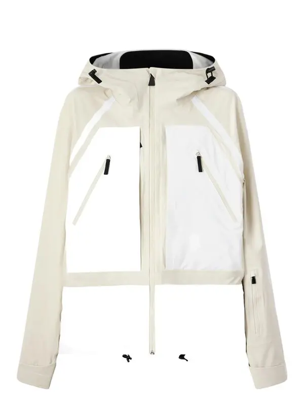 Aztech Mountain Hayden Hooded Ski Jacket - Neutrals