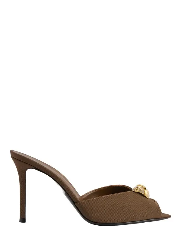 GIUSEPPE ZANOTTI Intriigo Cocktail 90 Mules - Light_brown