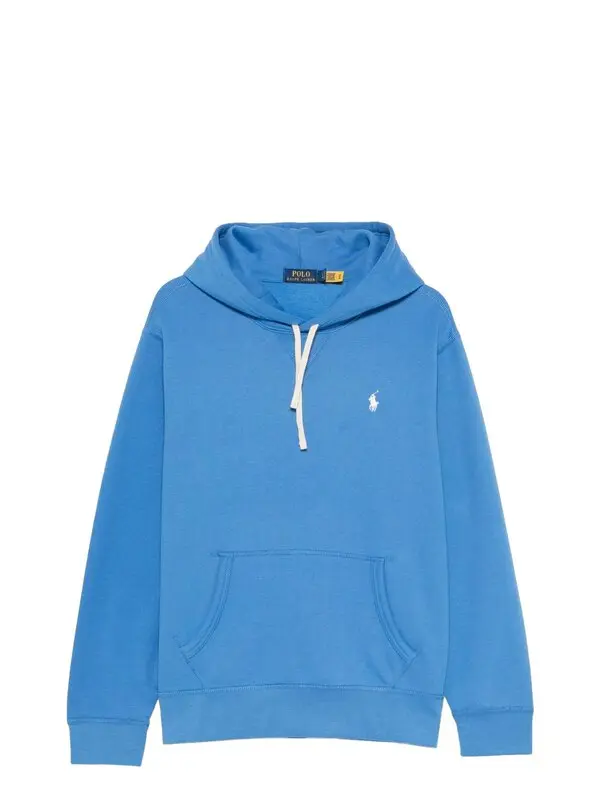 Polo Ralph Lauren Hoodie With Signature Logo - Blue
