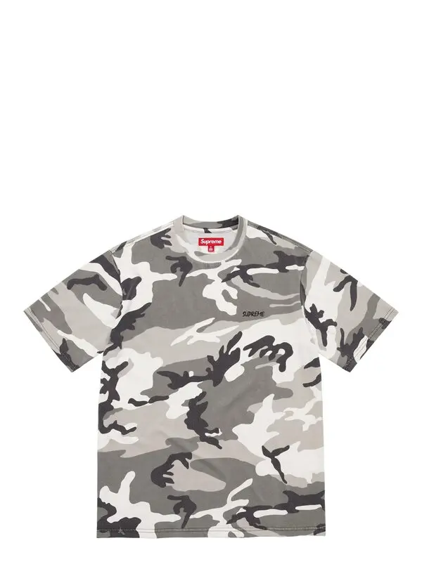 Supreme Washed Short-sleeve Top - White