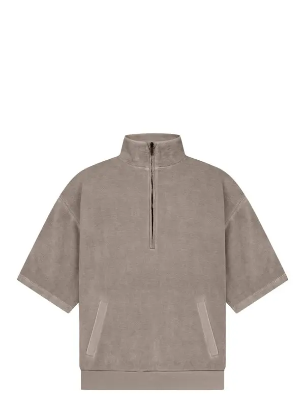 Fear Of God Velour Mockneck - Grey