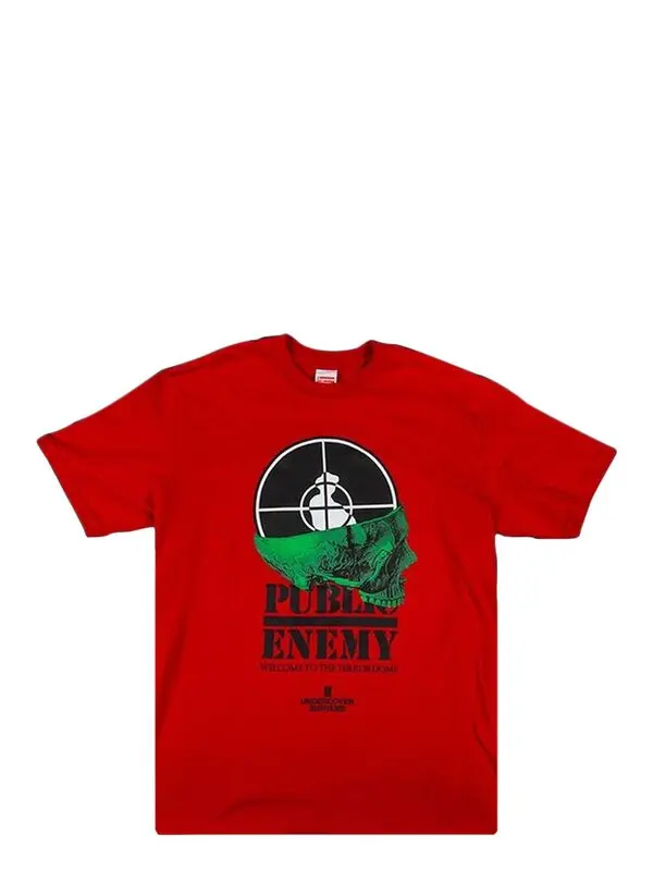 Supreme X Undercover X Public Enemy Terrordome T-shirt - Red