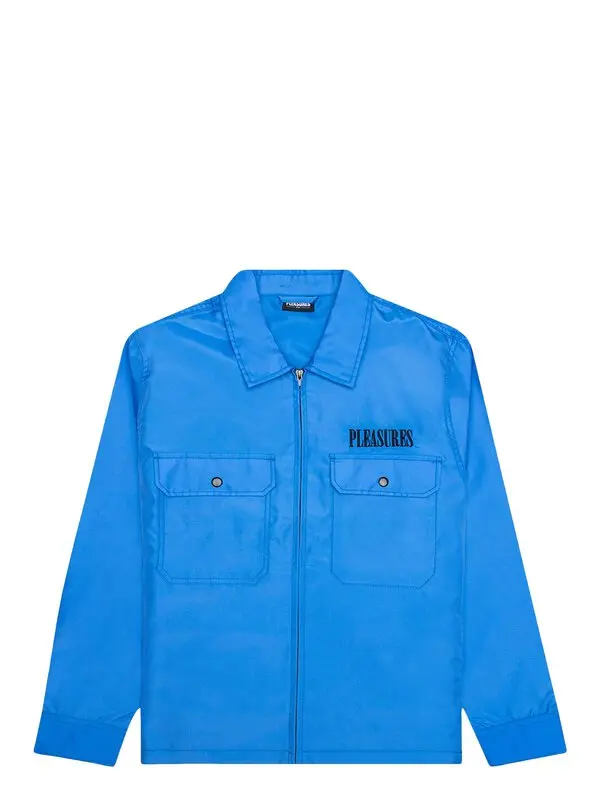 PLEASURES Dynamic Work Jacket - Blue