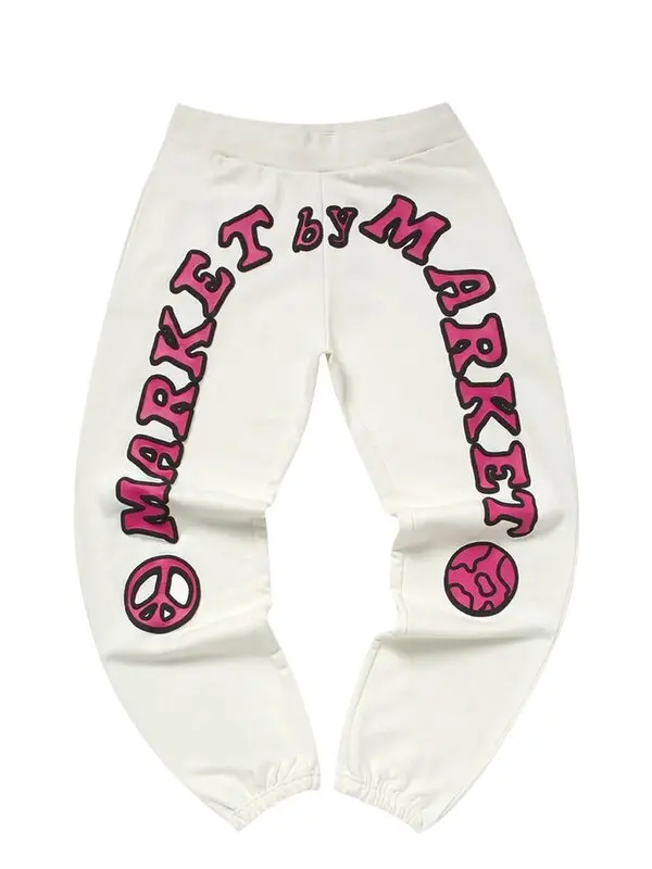 MARKET Cali Arc Peace Sweatpants - Cream
