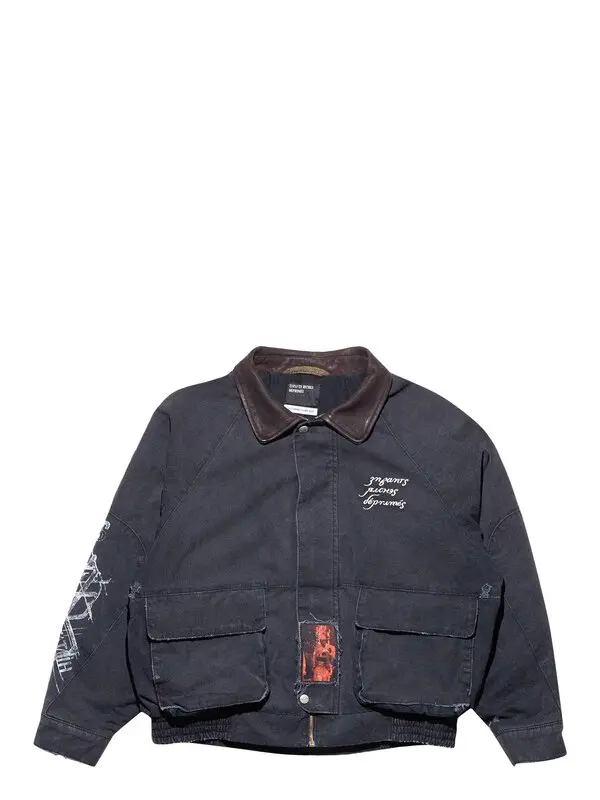 Enfants Riches Déprimés Constructivist Hunting Jacket - Black