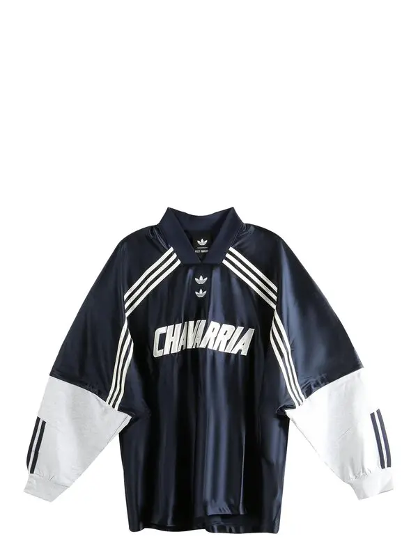 Adidas X Willy Chavarria Dazzle Long-sleeve Top - Blue