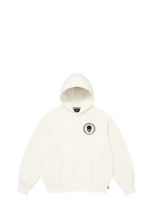 Supreme X Number Ine Hooded Sweatshirt - White