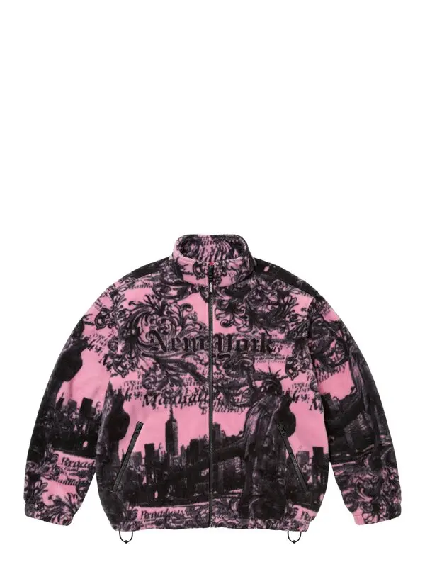 Supreme Fleece Jacket - Pink