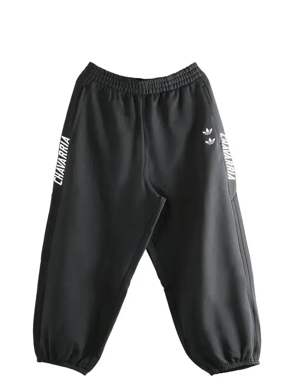 Adidas X Willy Chavarria Logo Fleece Pant - Black
