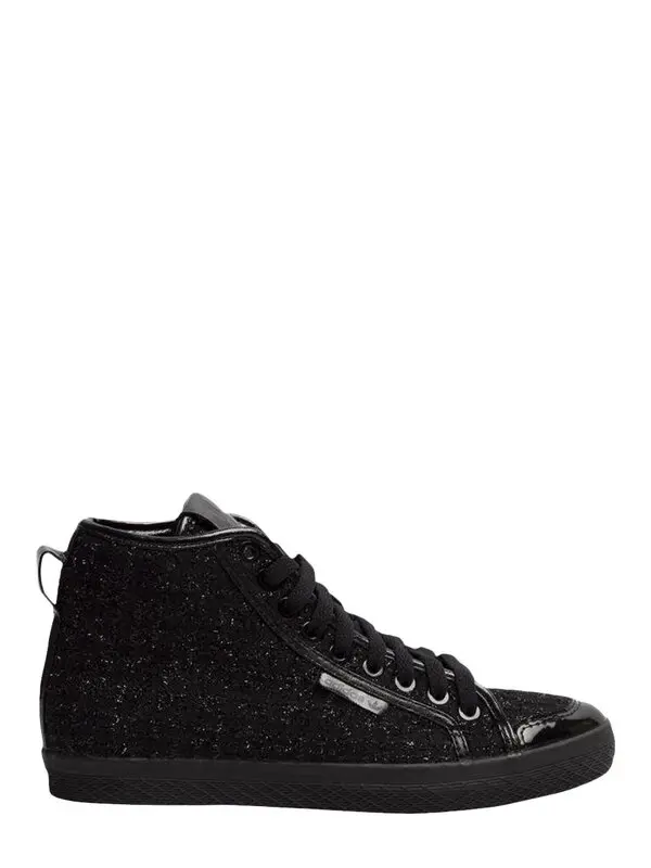 Adidas Honey Mid High-top Sneakers - Black