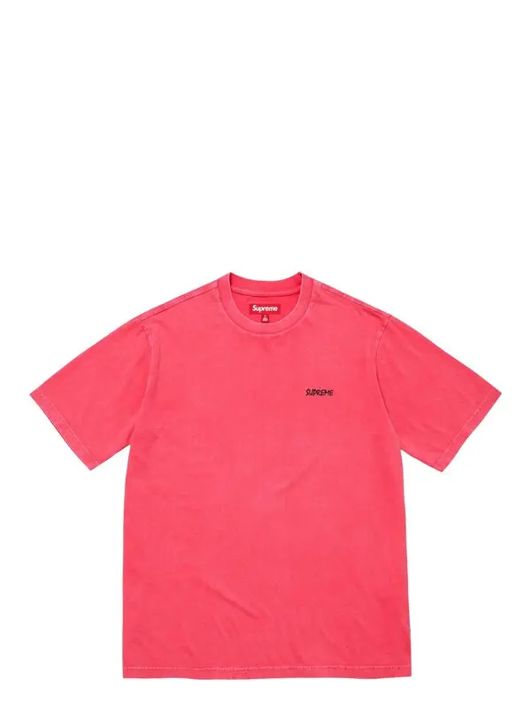 Supreme Washed Short-sleeve Top - Red