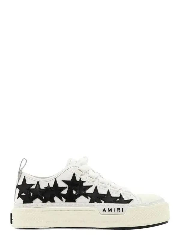 Amiri Stars Court Low Sneakers - White