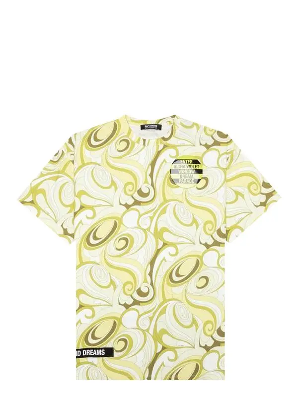 Raf Simons Printed T-shirt - Yellow