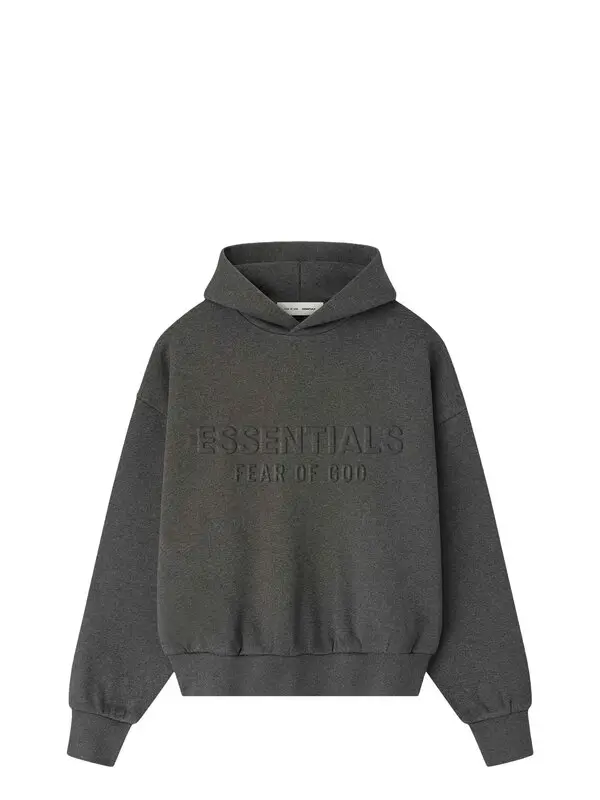 Fear Of God Embossed Classic Hoodie - Grey